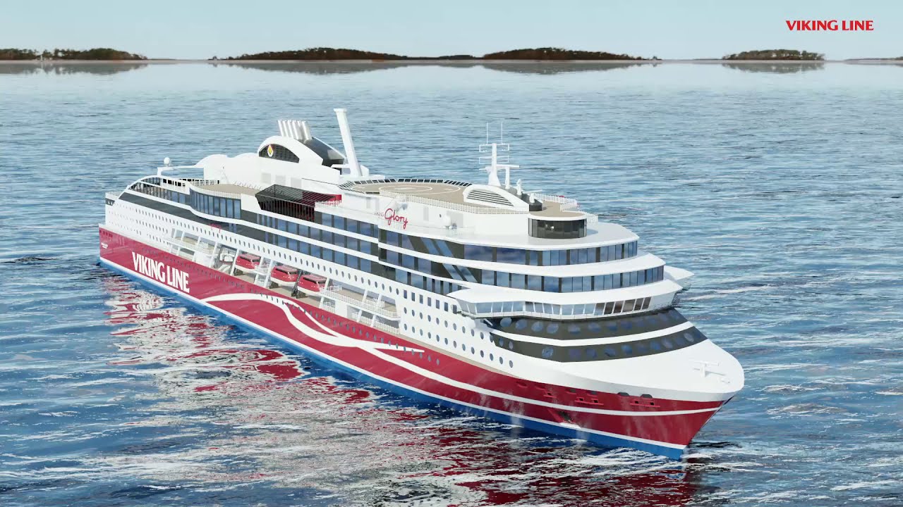 Viking Linen uusi alus valmistui Kiinassa - on jo matkalla Suomeen - Kesä!